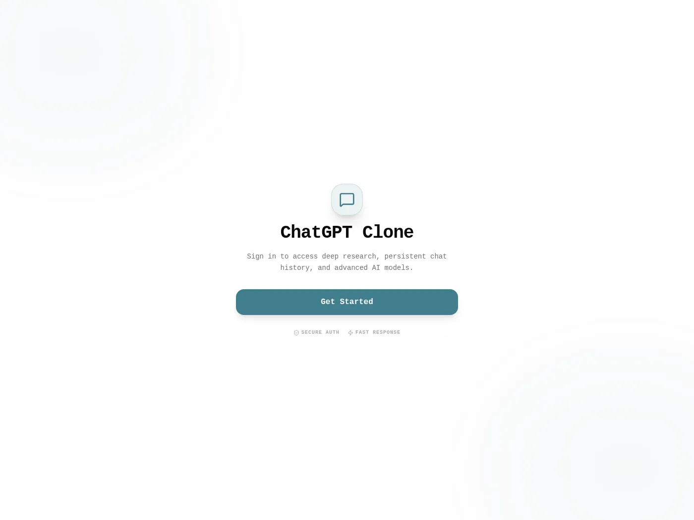 ChatGPT Clone
