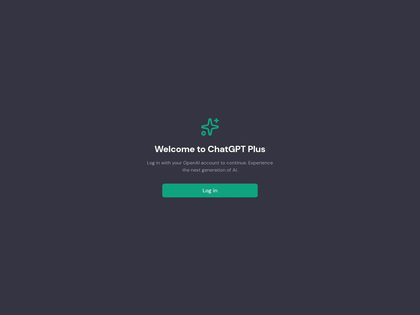 ChatGPT Plus Clone