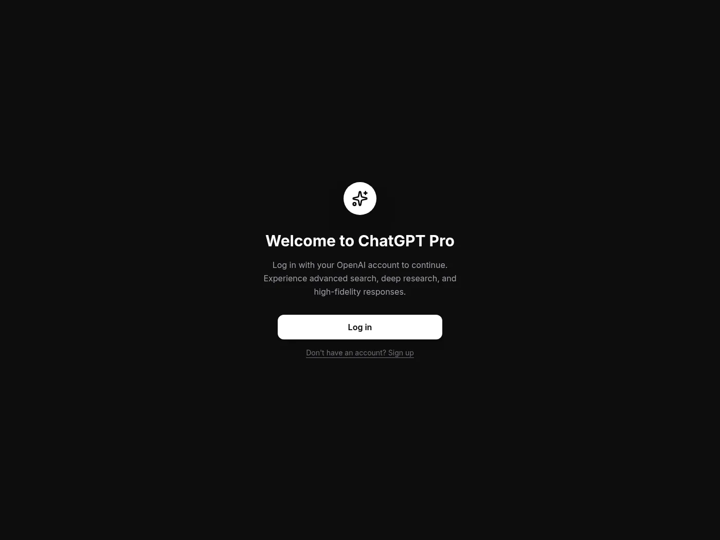 ChatGPT Pro Clone