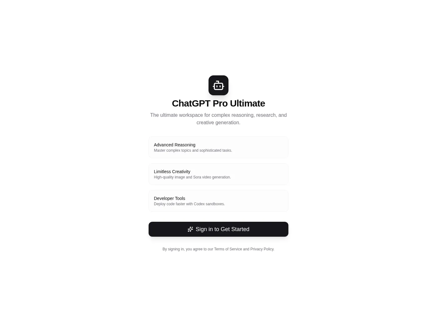 ChatGPT Pro Ultimate
