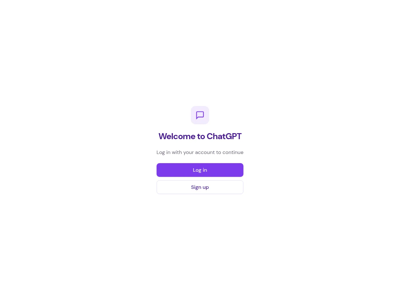 ChatGPT Web App