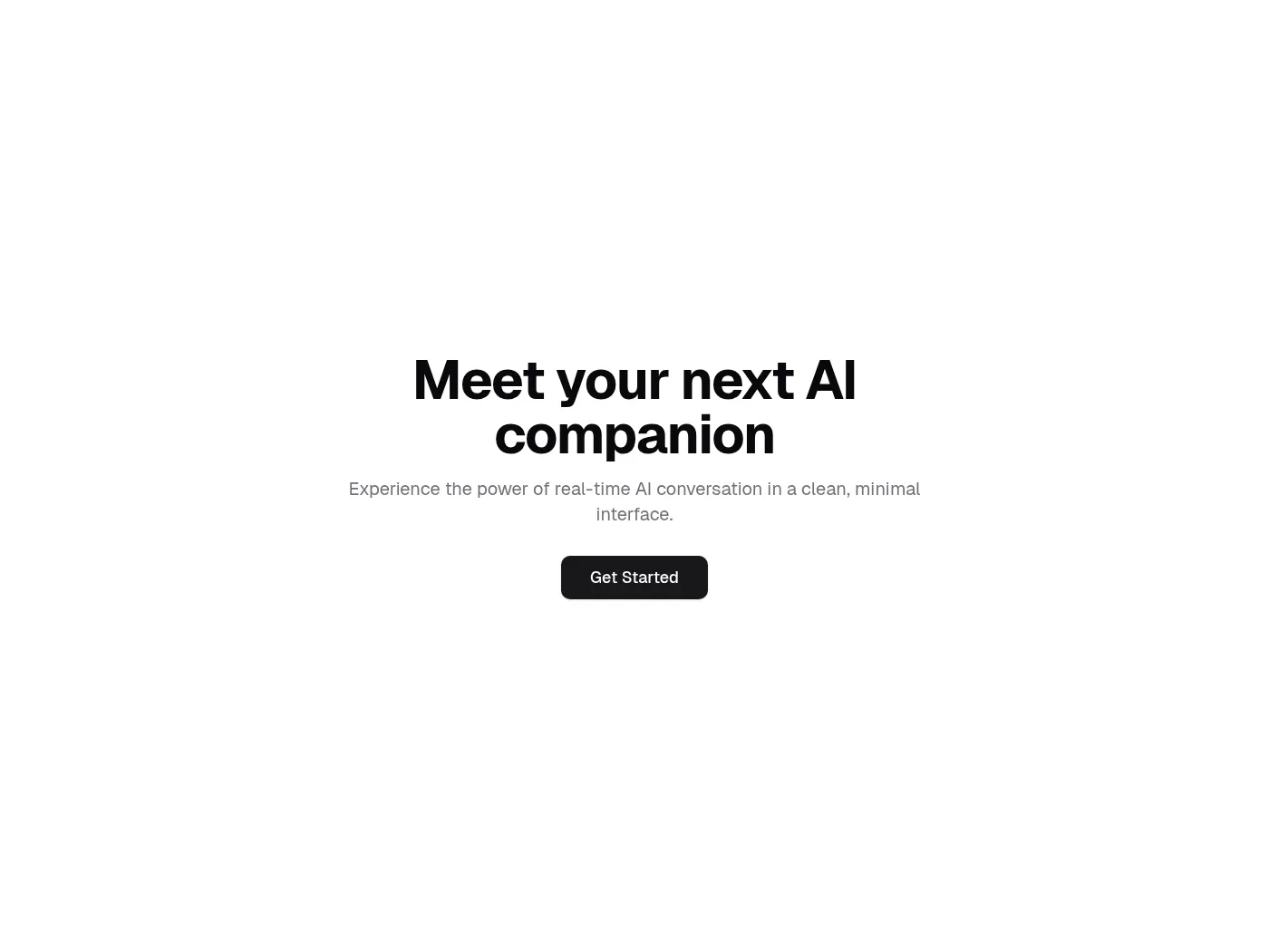 ChatGPT Web App