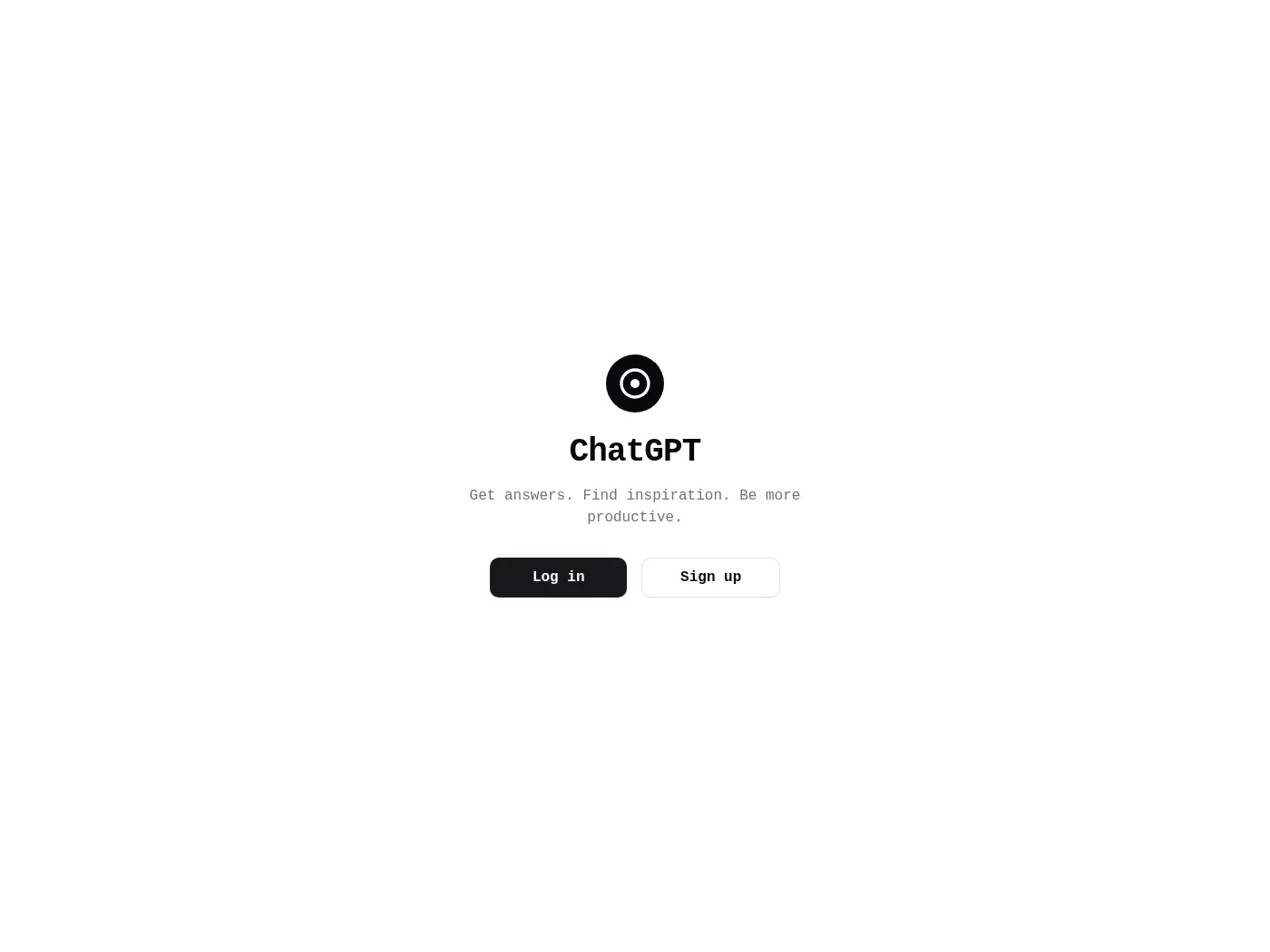 ChatGPT Web Clone