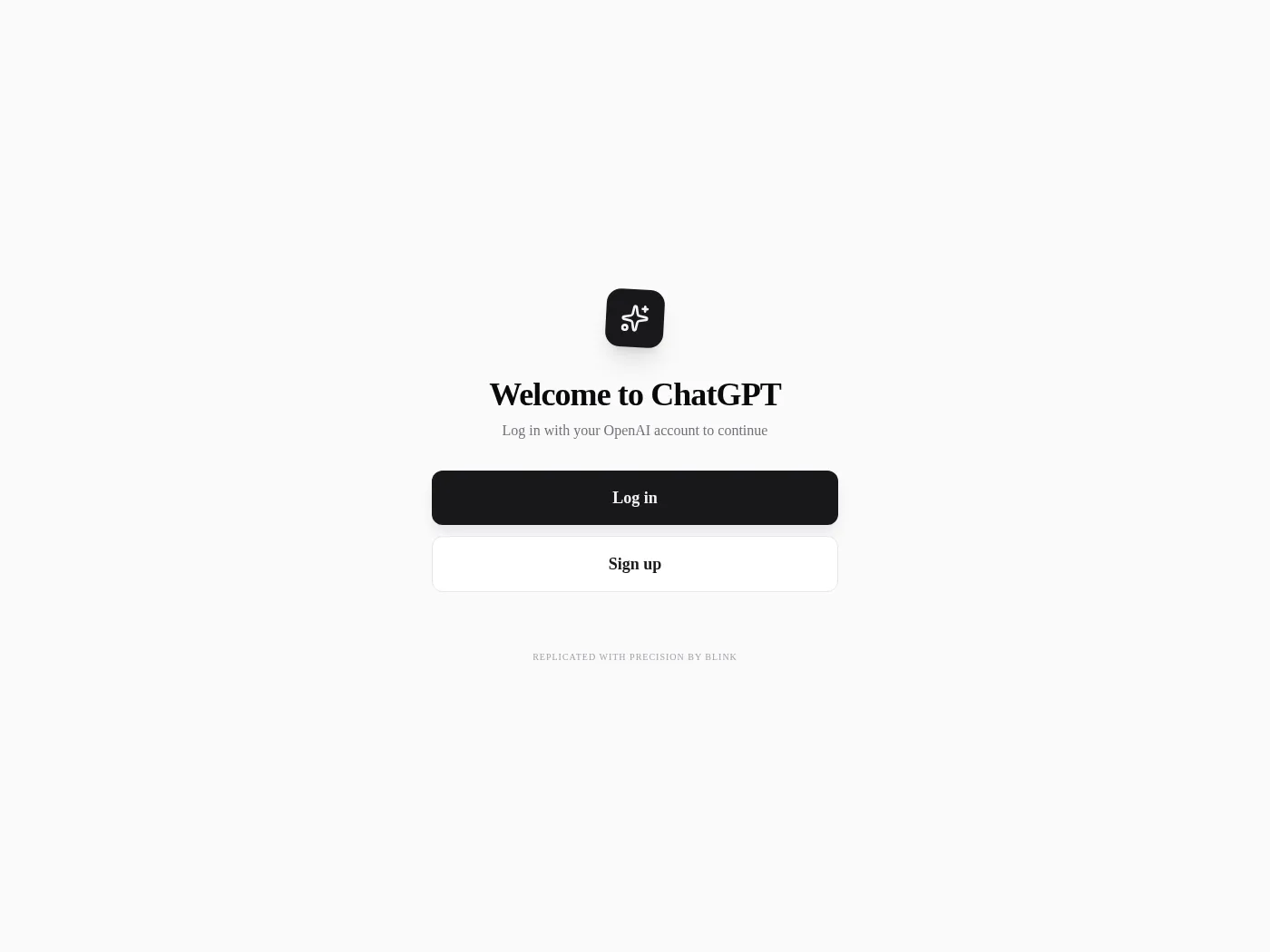 ChatGPT Web Clone
