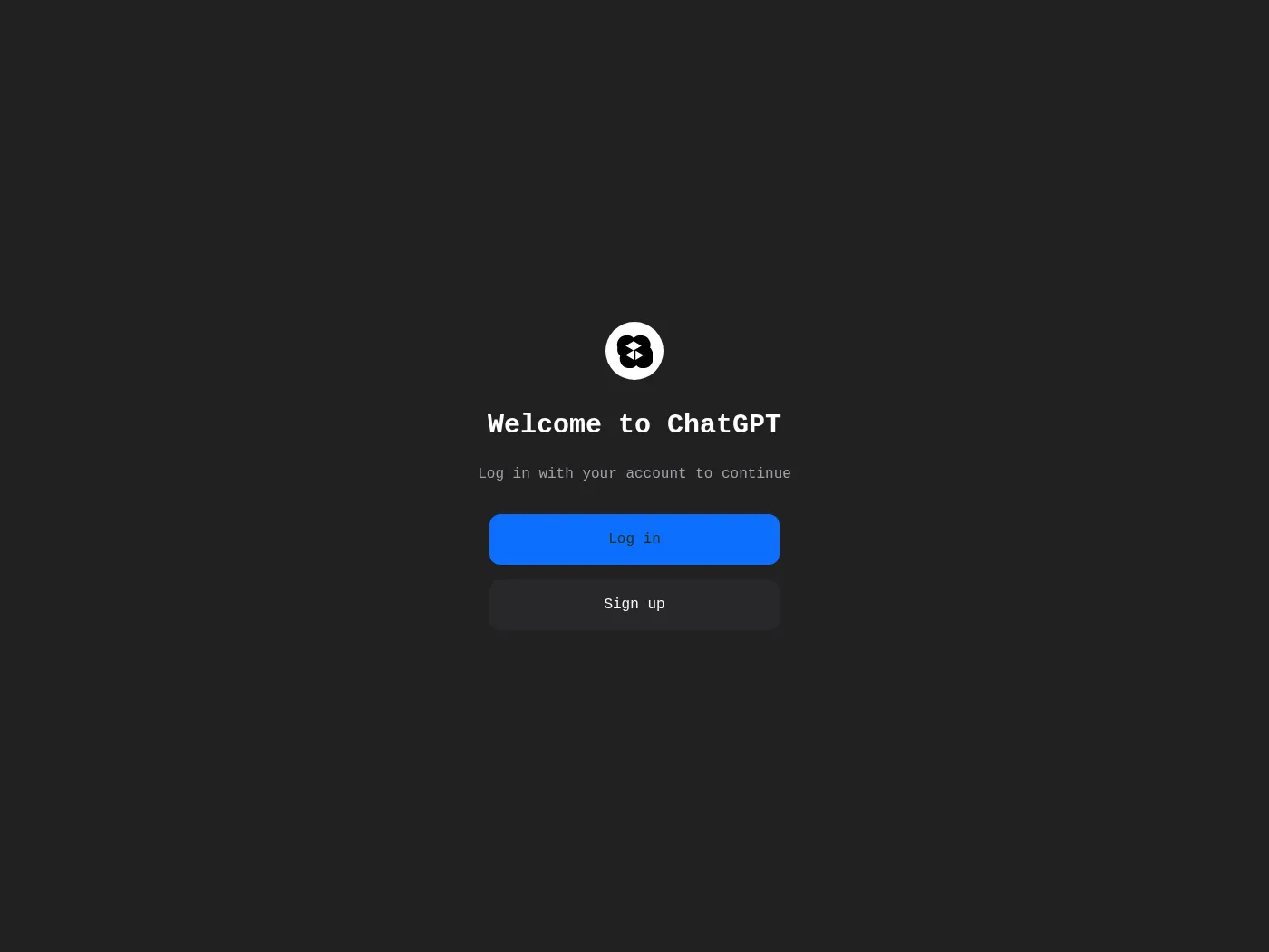 ChatGPT Web Clone