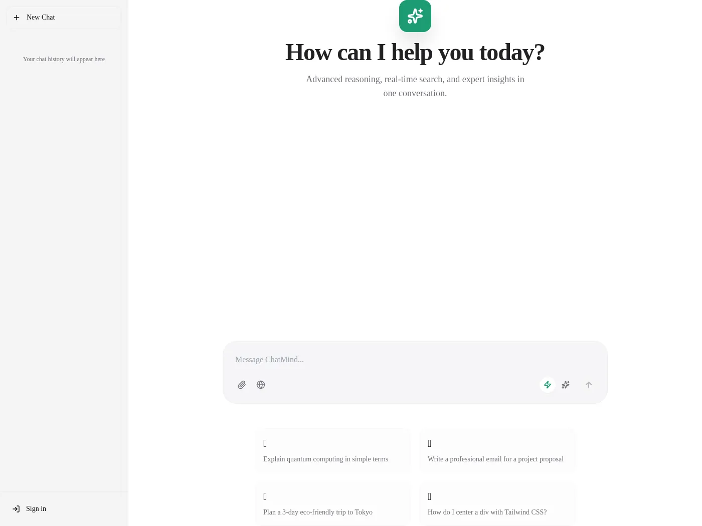 ChatGPT Web Clone