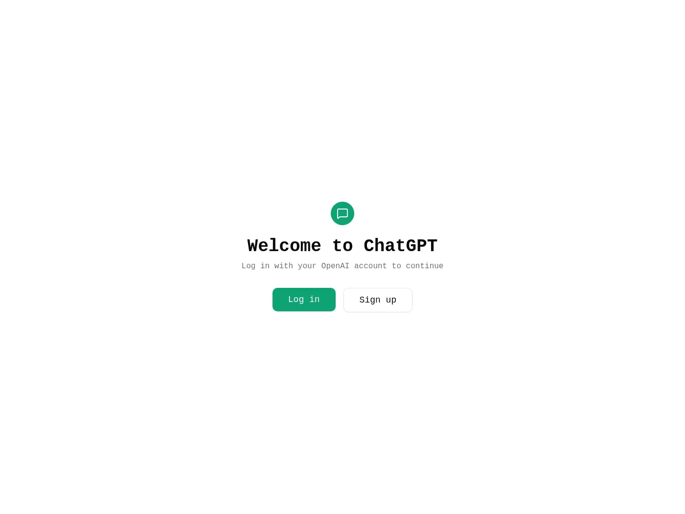 ChatGPT Web Clone