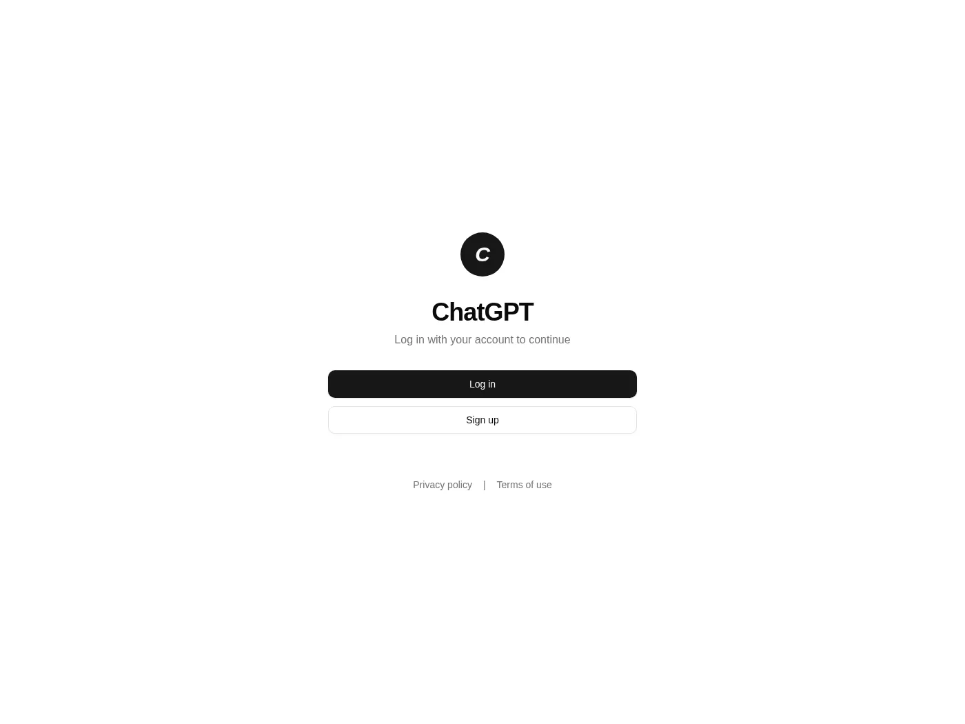 ChatGPT Web Clone