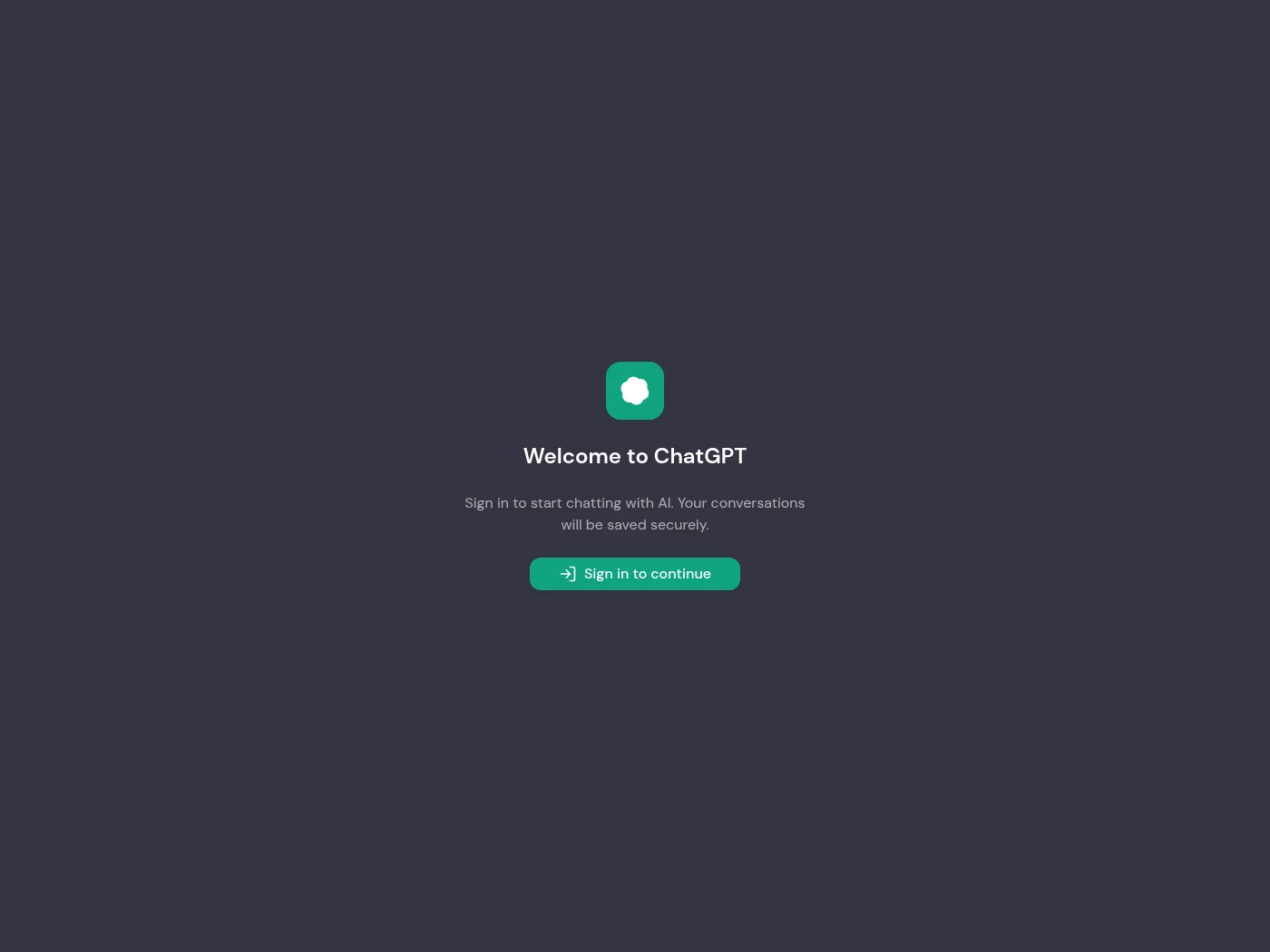 ChatGPT Web Clone
