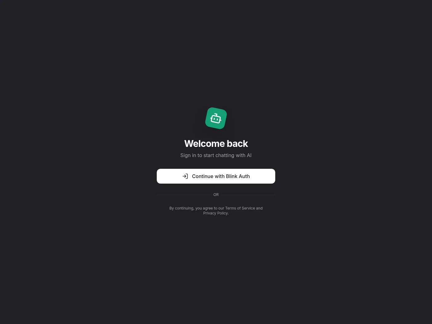 ChatGPT Web Clone