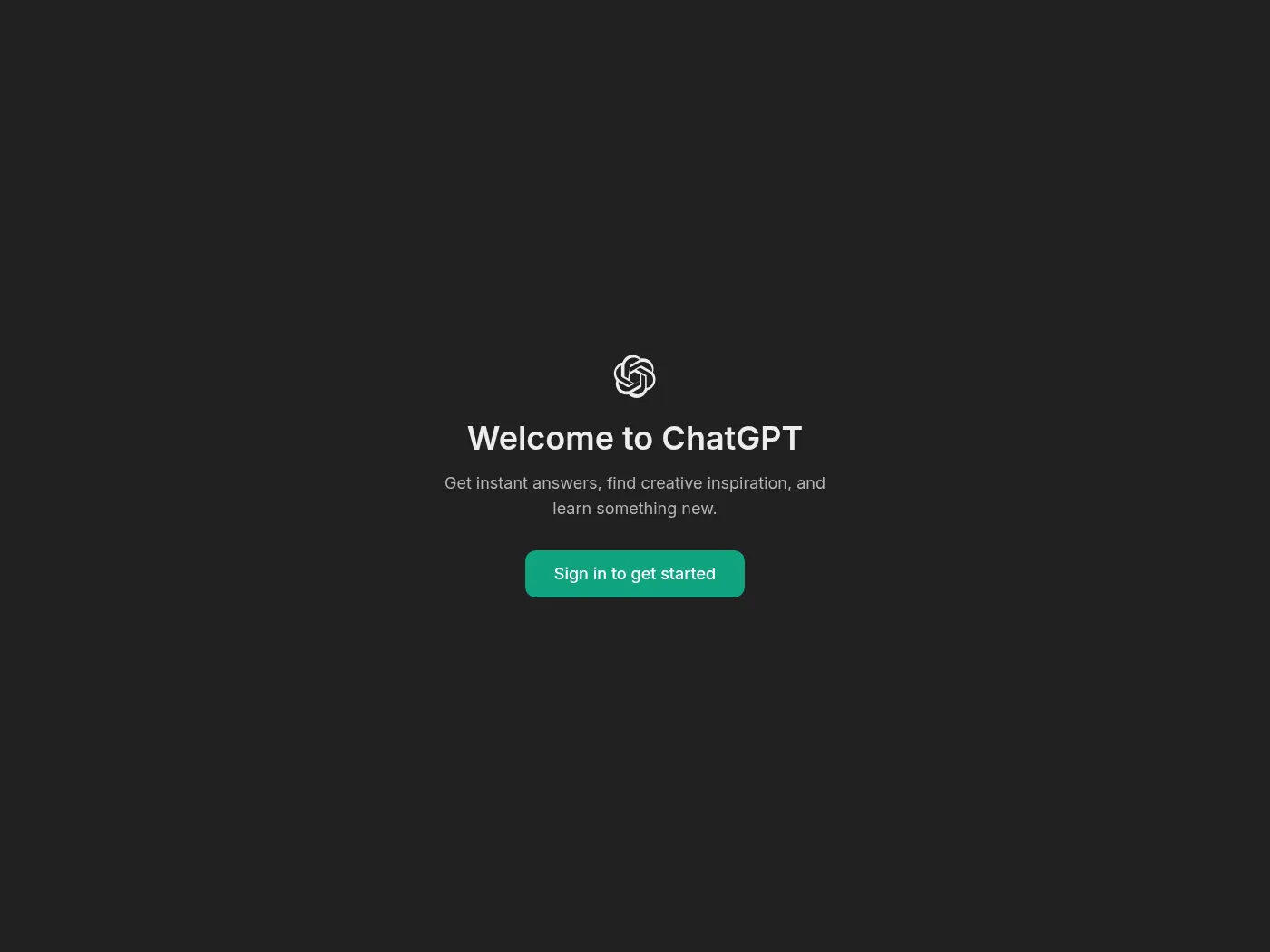 ChatGPT Web Clone