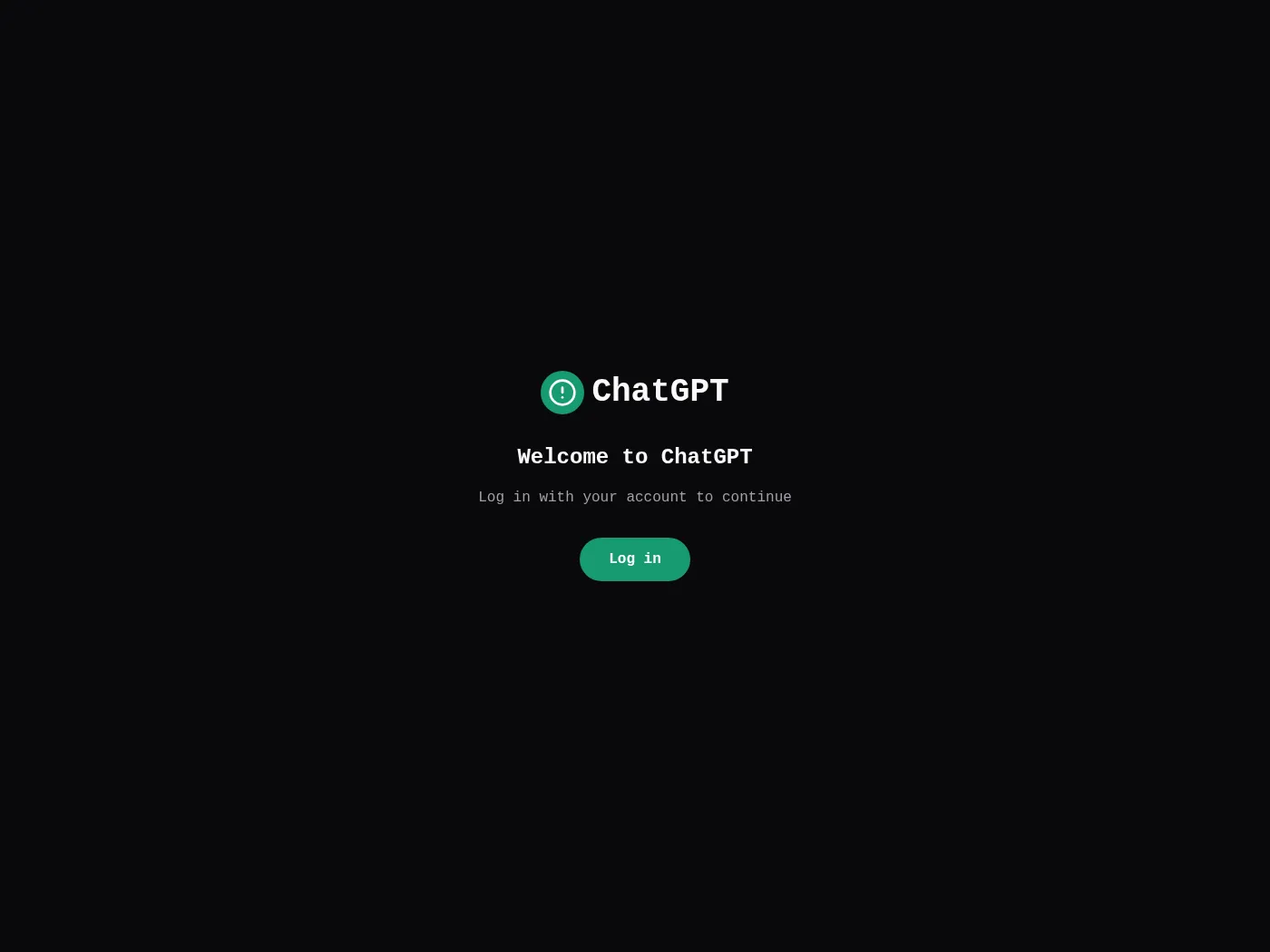 ChatGPT Web Clone