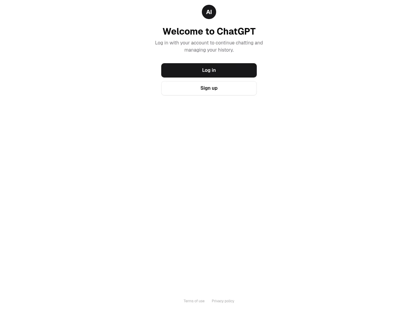 ChatGPT Web Clone
