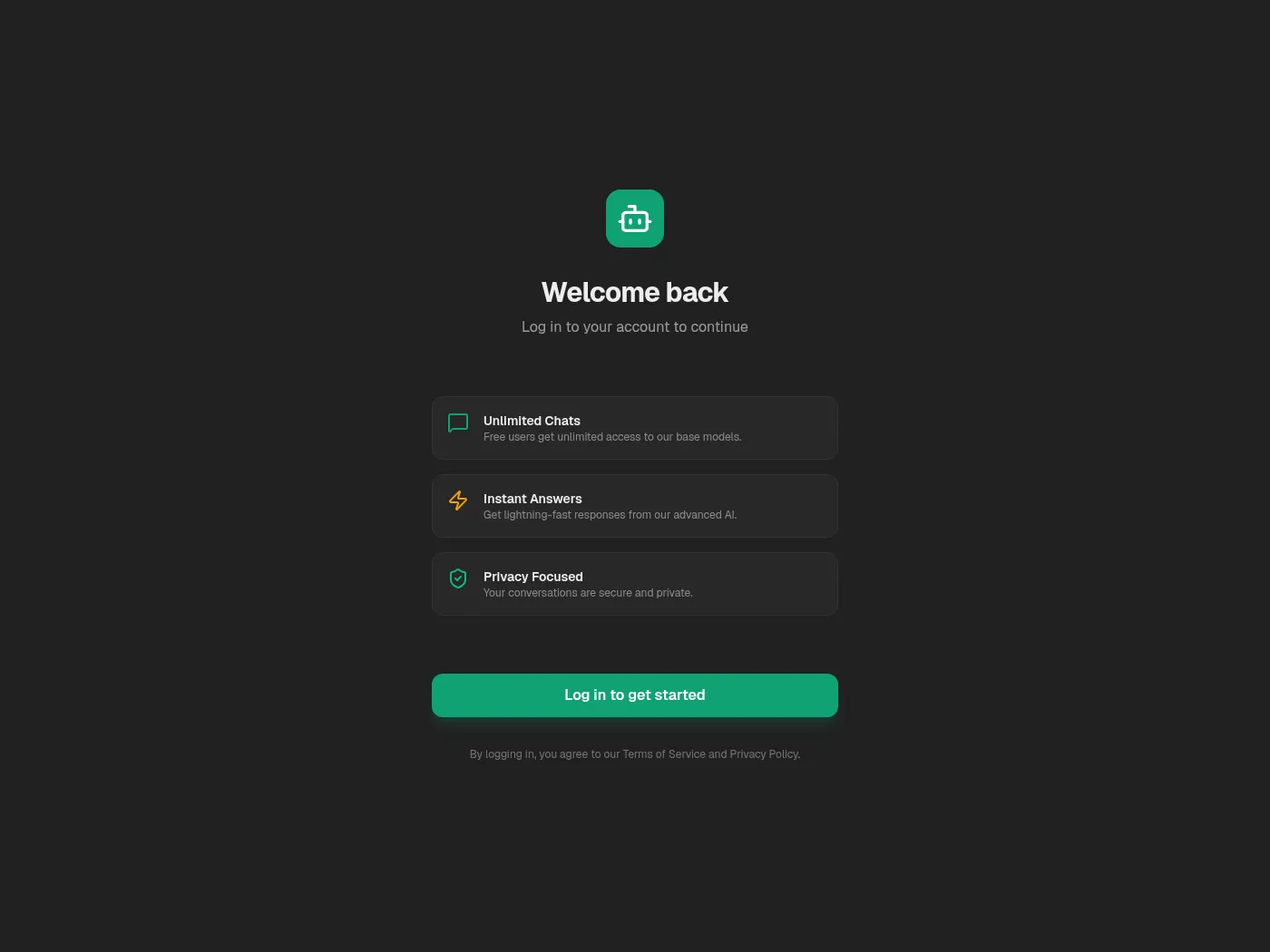 ChatGPT Web Clone