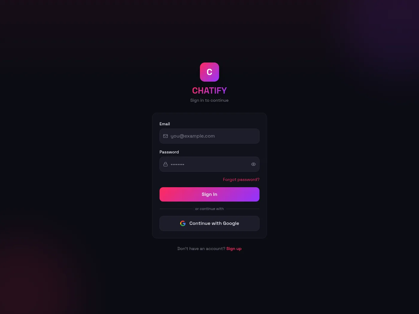 Chatify Fusion Platform