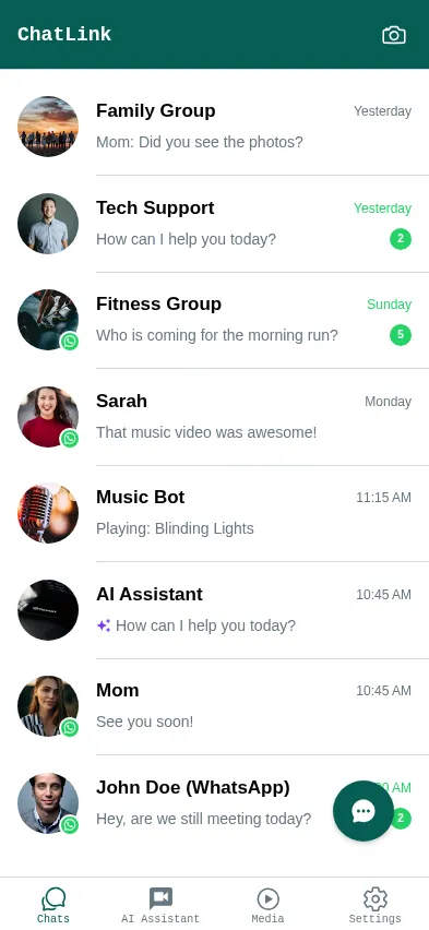 ChatLink Messenger