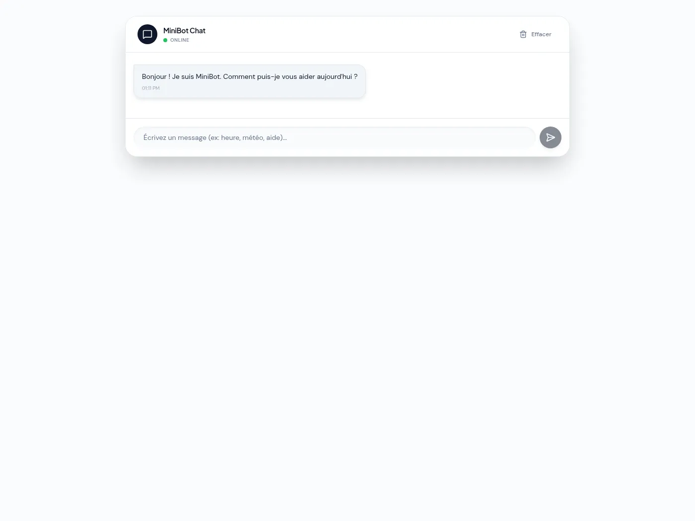 ChatMini React