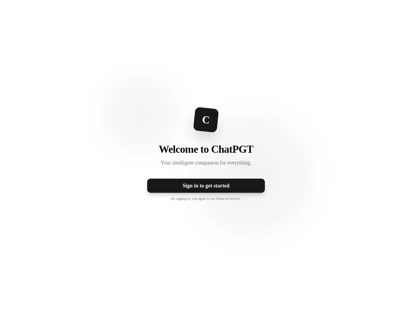 ChatPGT Clone