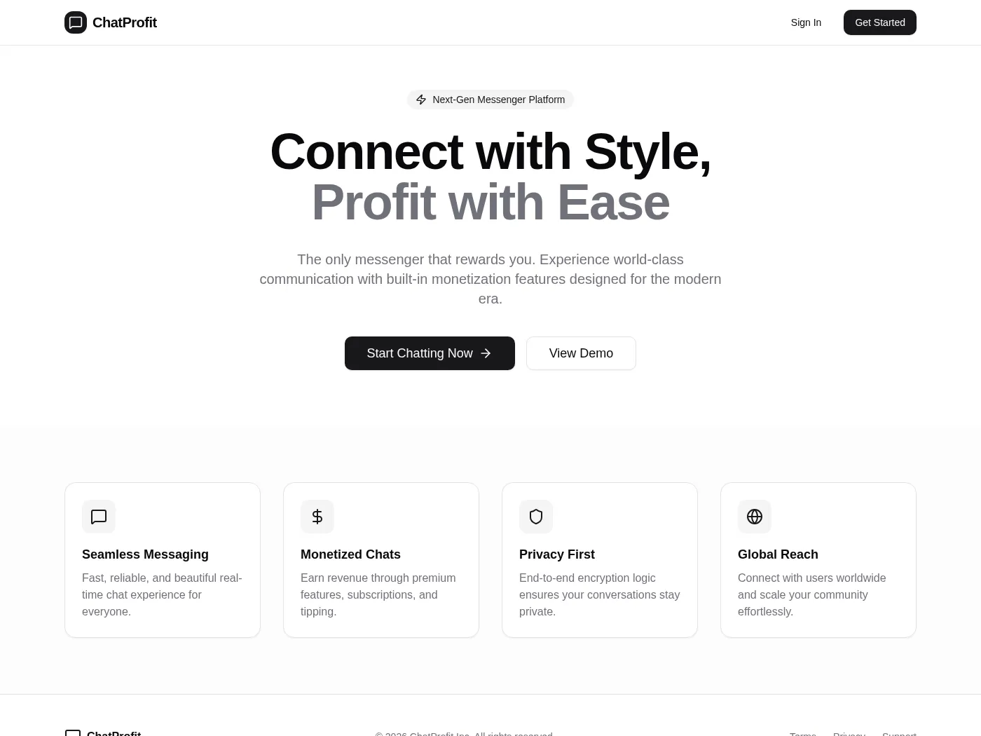 ChatProfit Messenger
