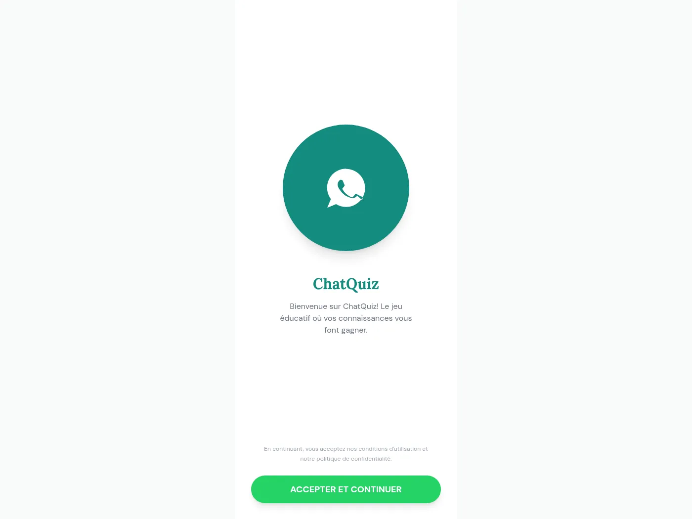 ChatQuiz Bet Game