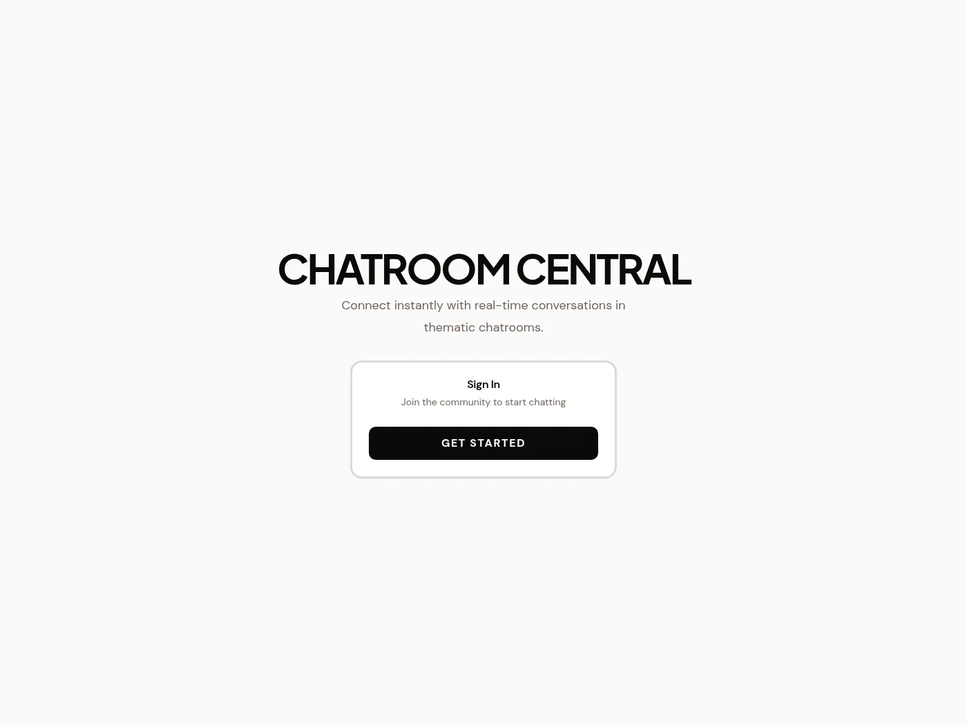 Chatroom Central