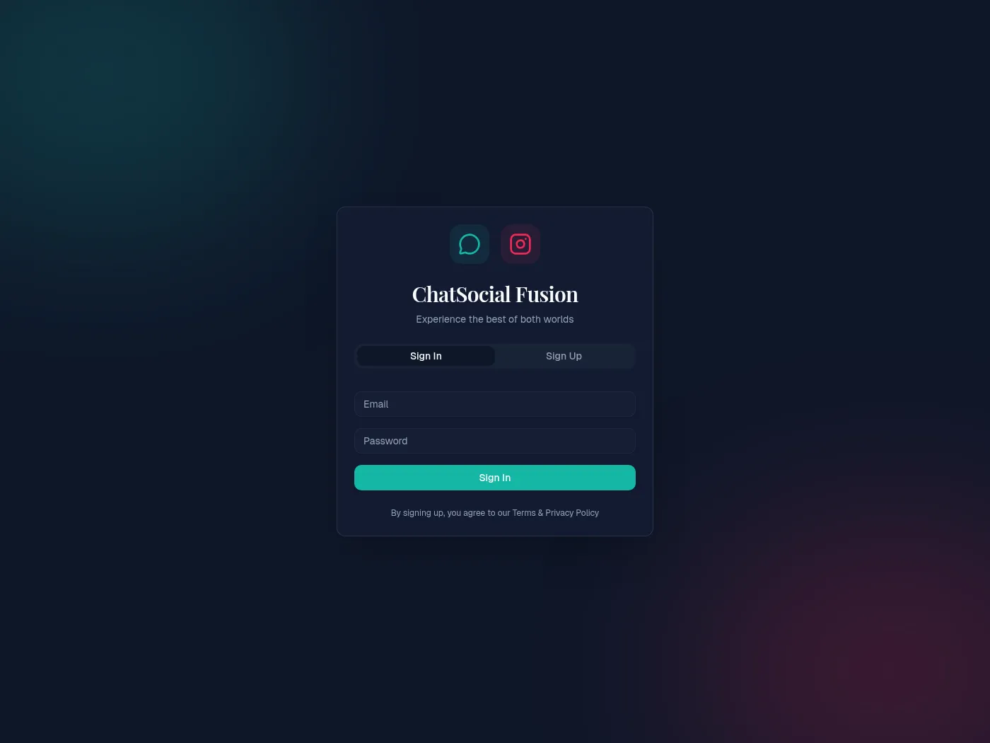ChatSocial Fusion