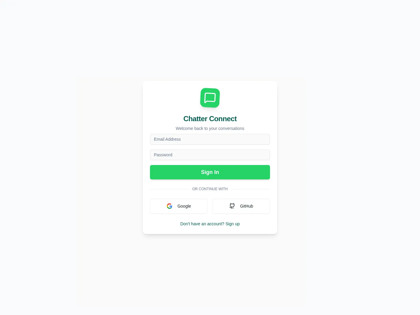 Chatter Connect
