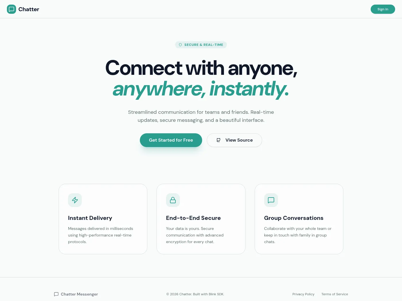 Chatter Messenger