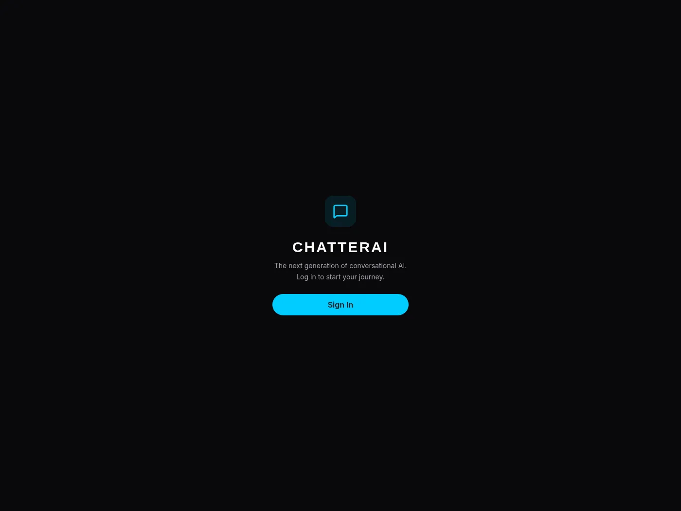 ChatterAI Web App