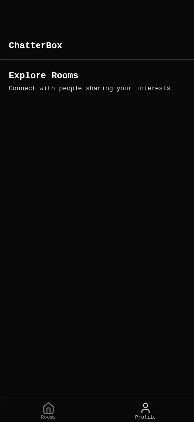 ChatterBox App