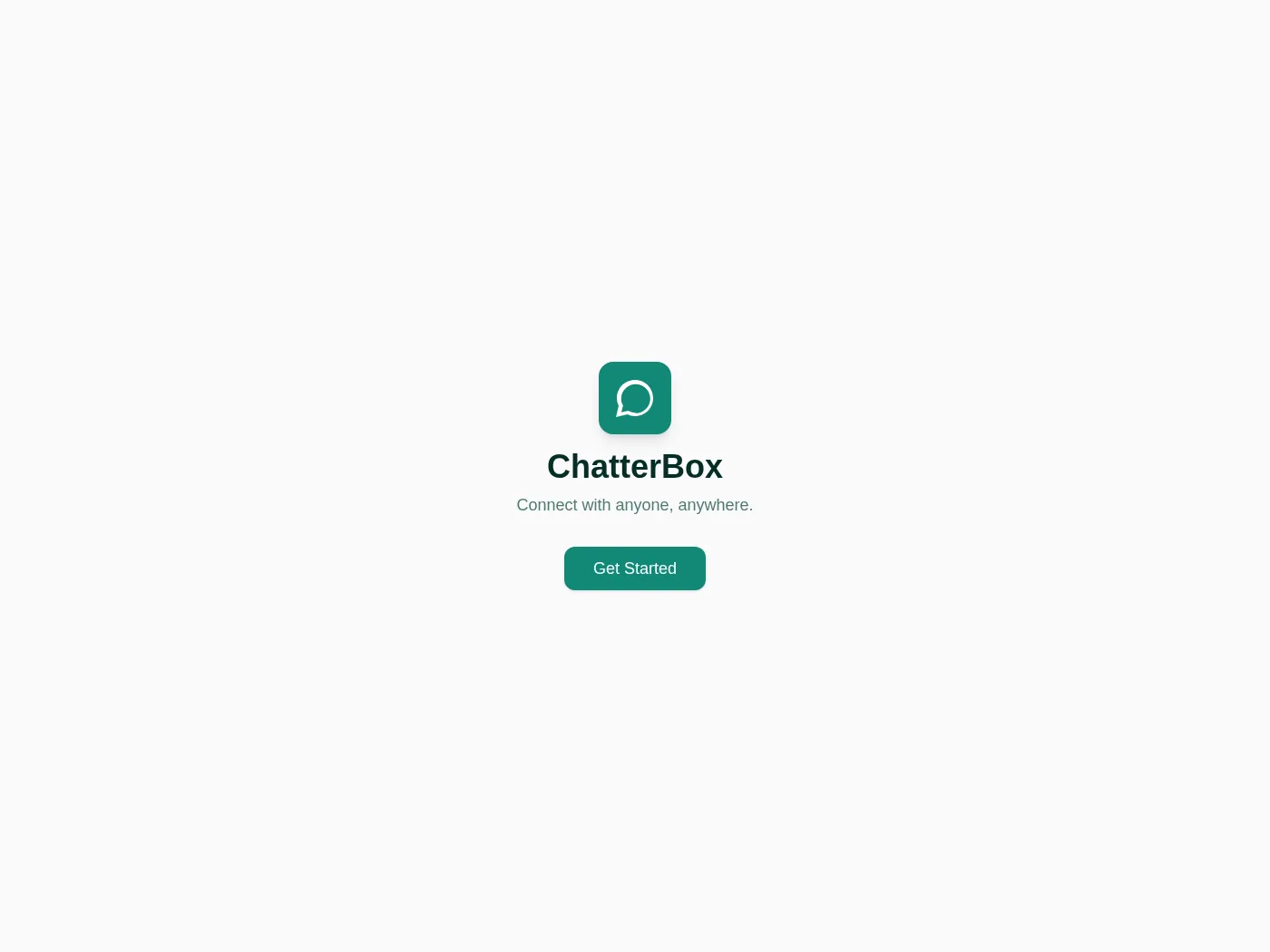 ChatterBox Messenger