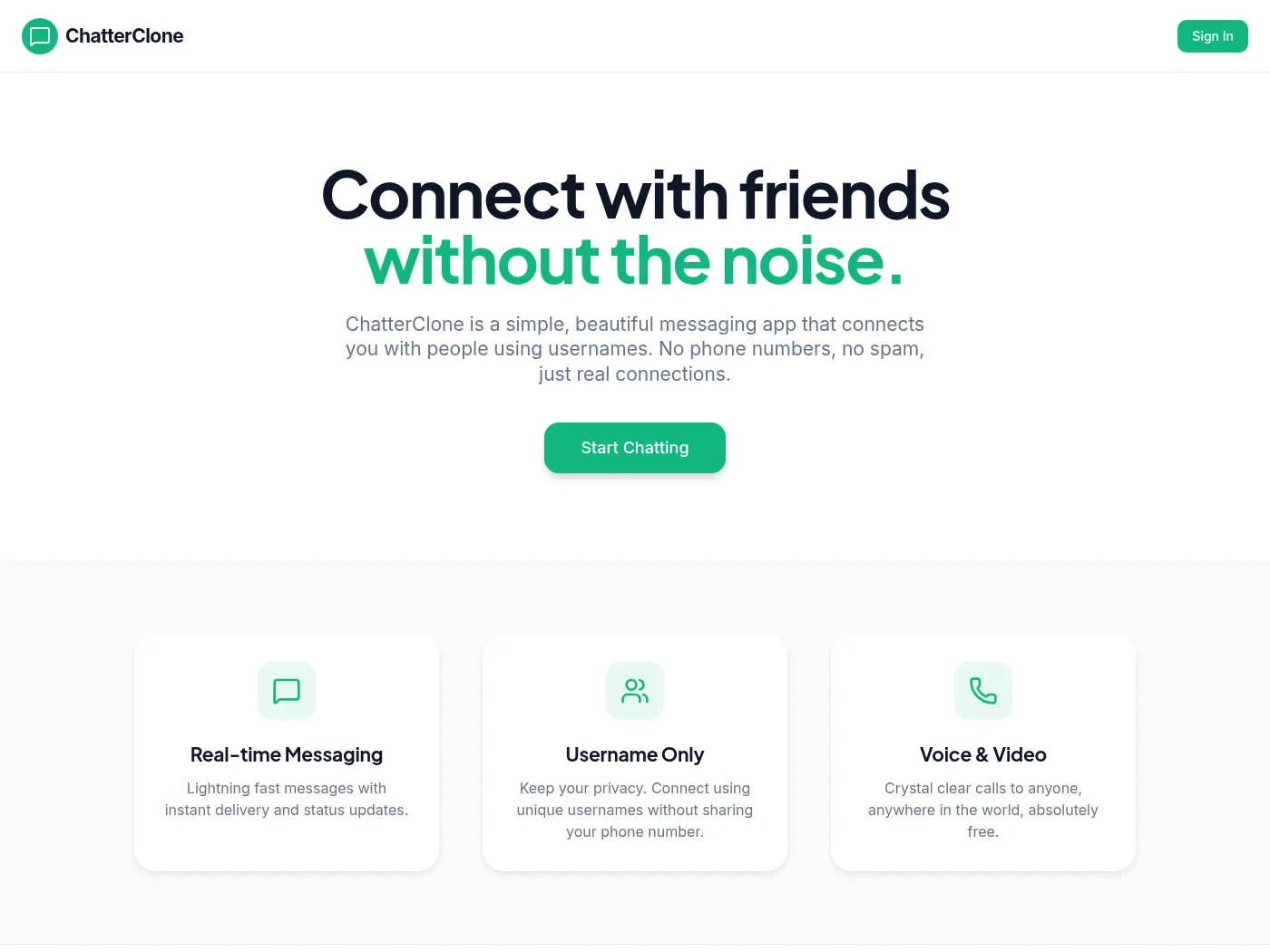 ChatterClone