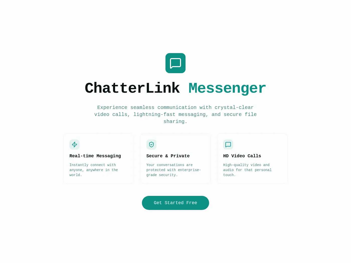 ChatterLink Messenger