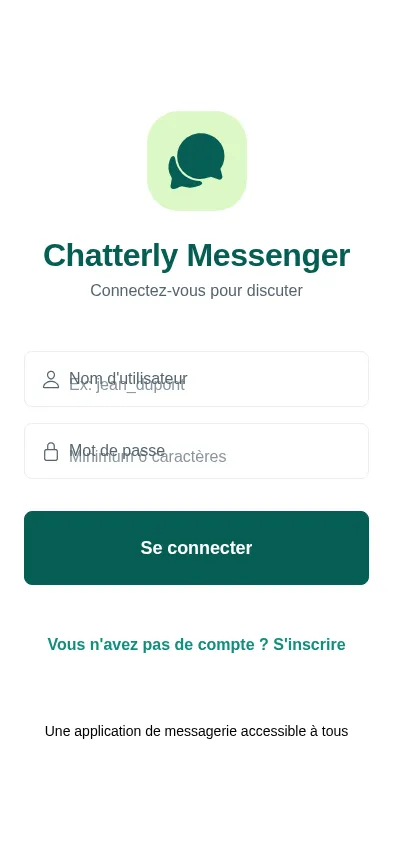 Chatterly Messenger