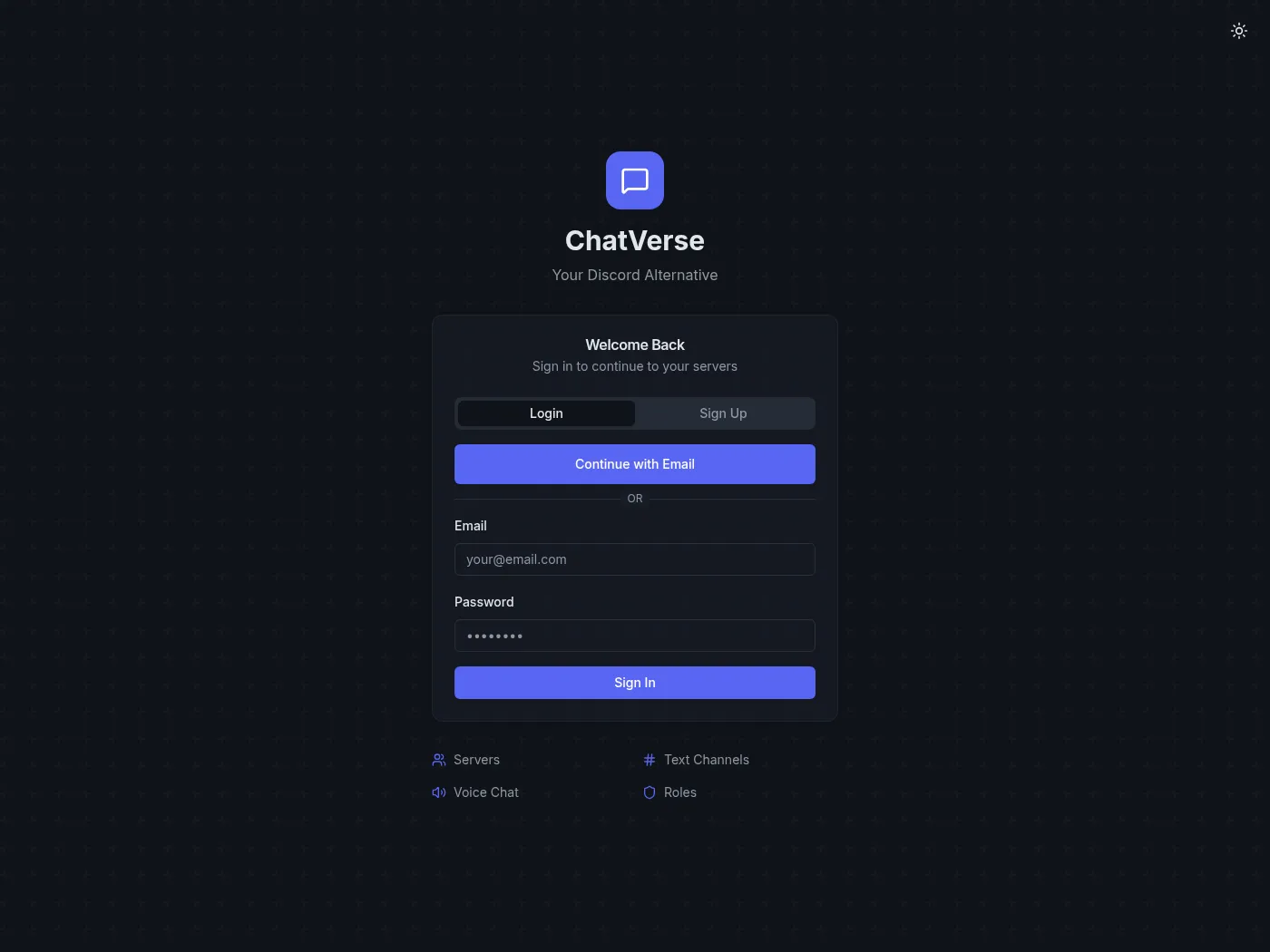 ChatVerse Platform