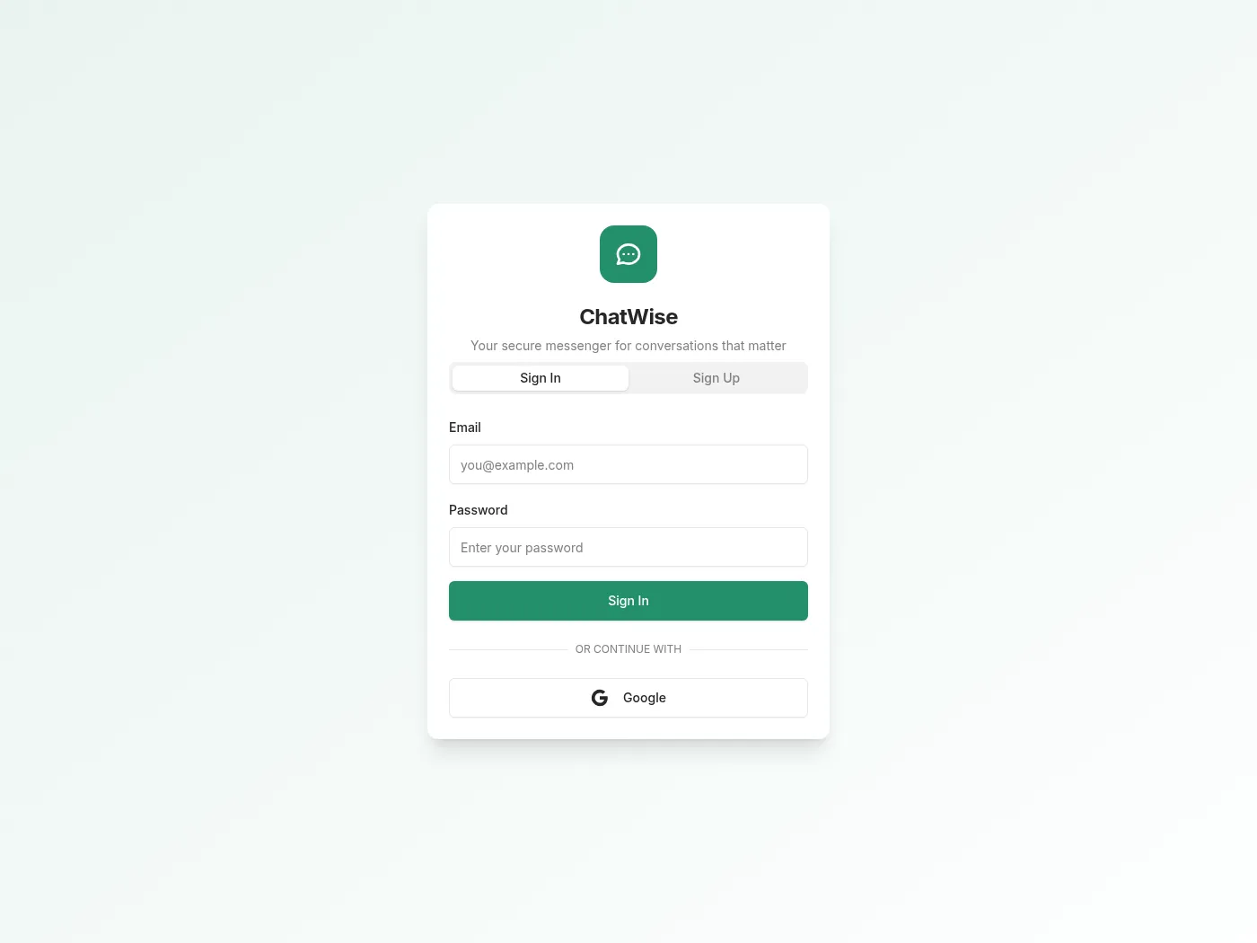 ChatWise Messenger