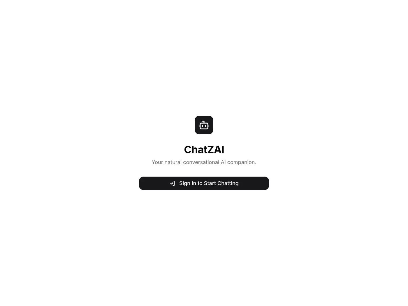 ChatZAI Clone