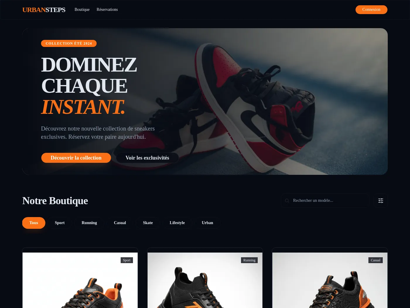Chaussures Réservation Shop