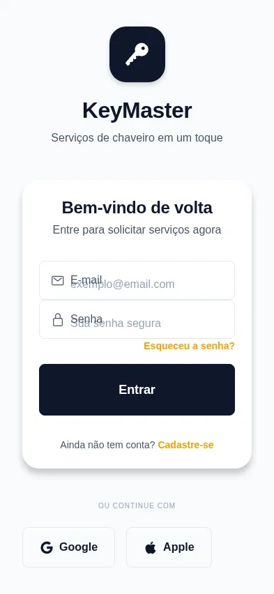 KeyMaster Services App