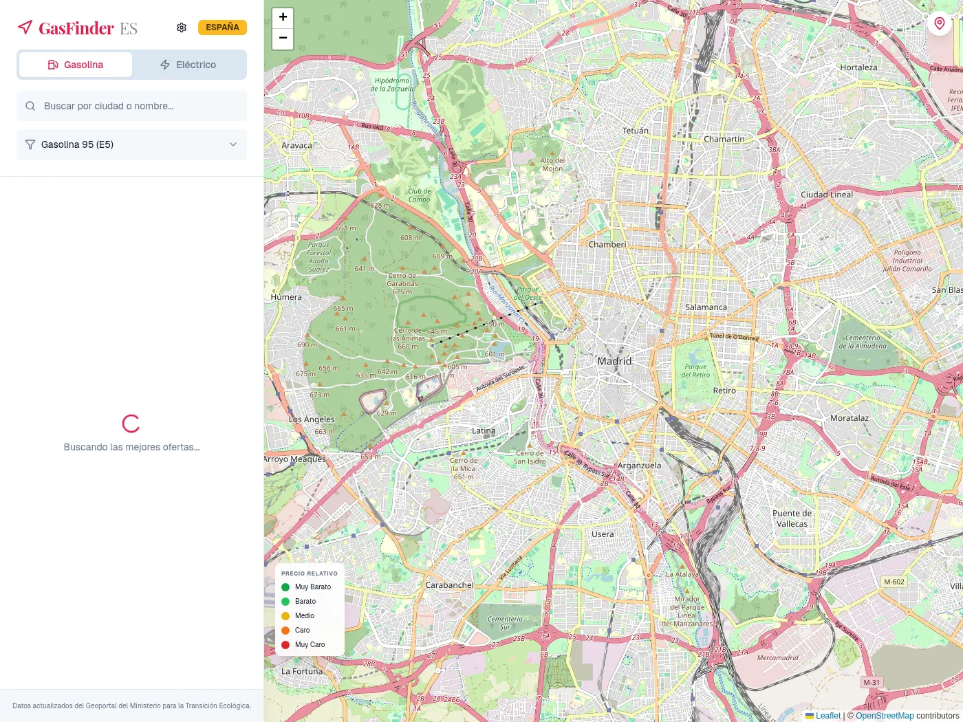 GasFinder Web App