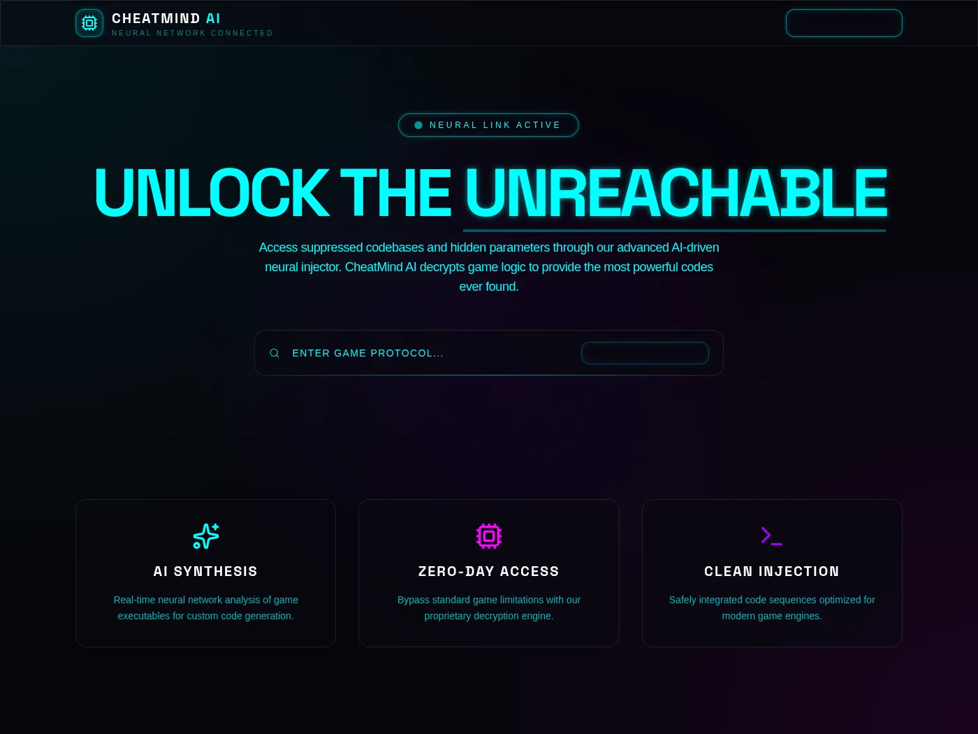 Cheat Code Generator