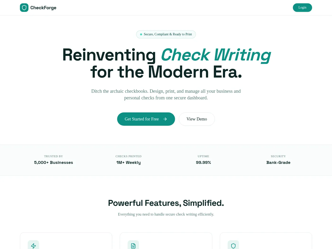 CheckForge