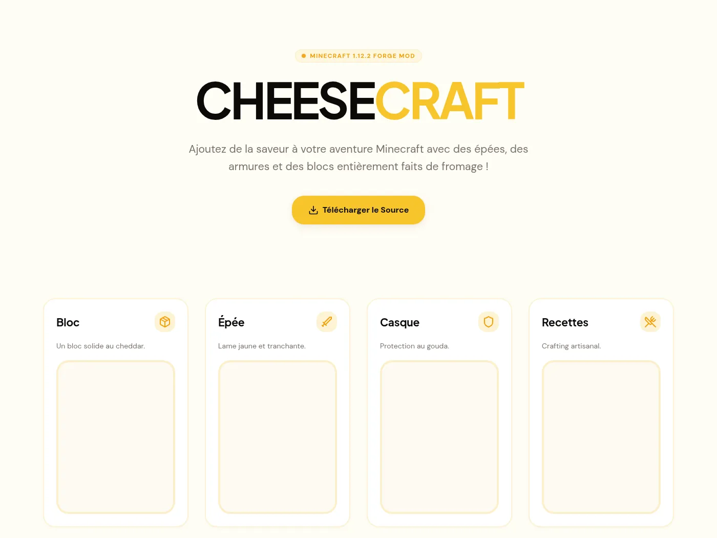 CheeseCraft Mod