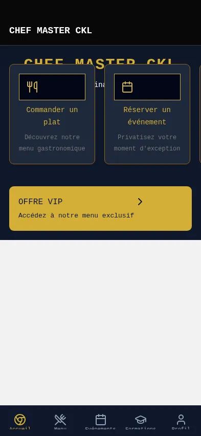Chef Master CKL App