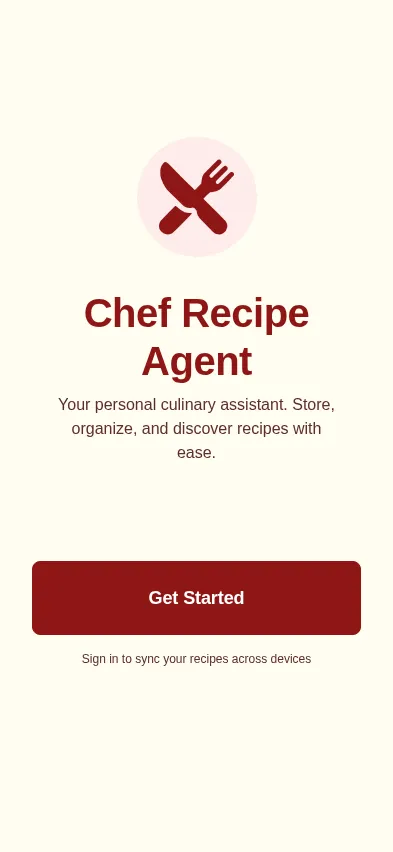 Chef Recipe Agent