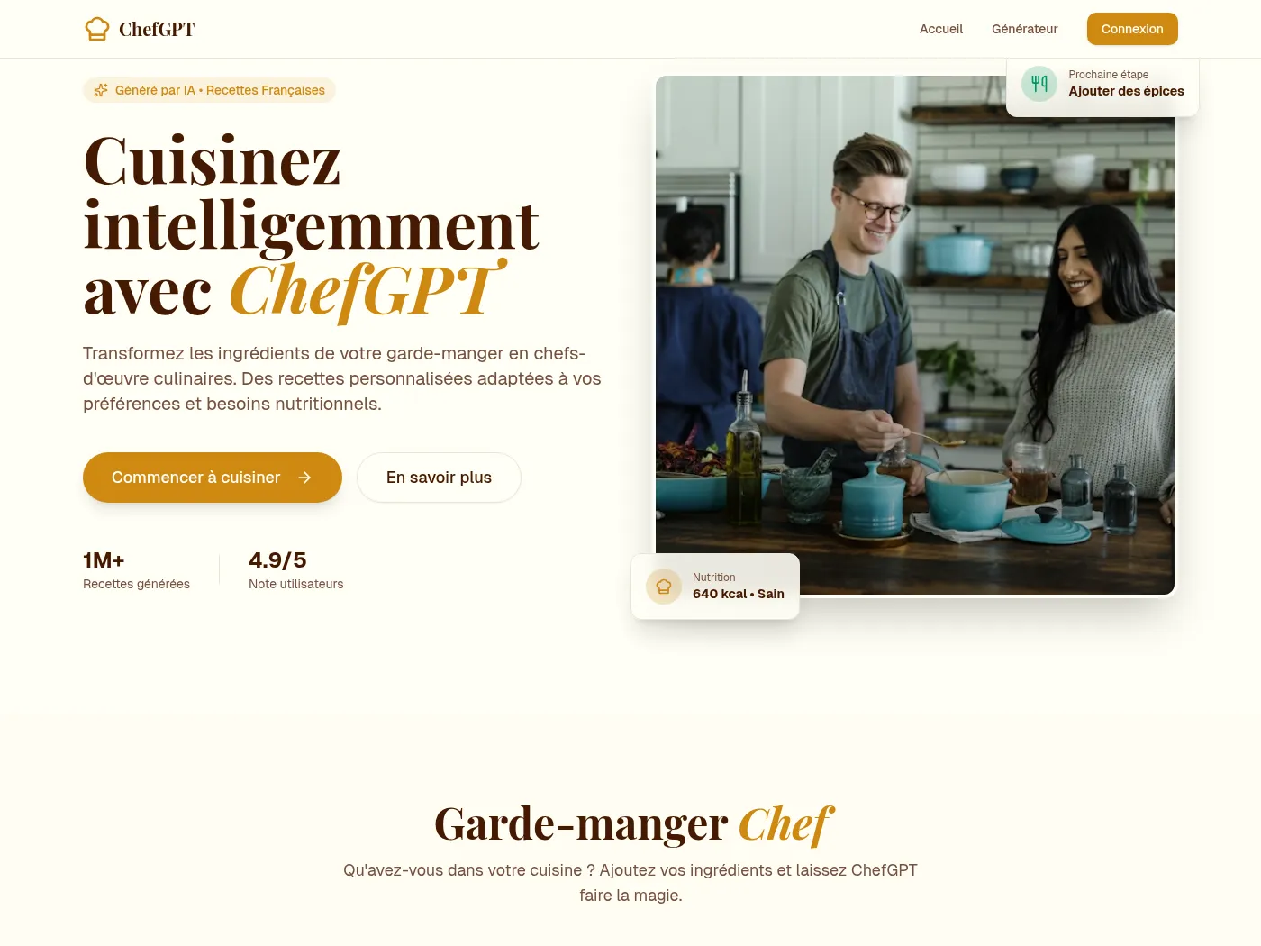 ChefGPT Français