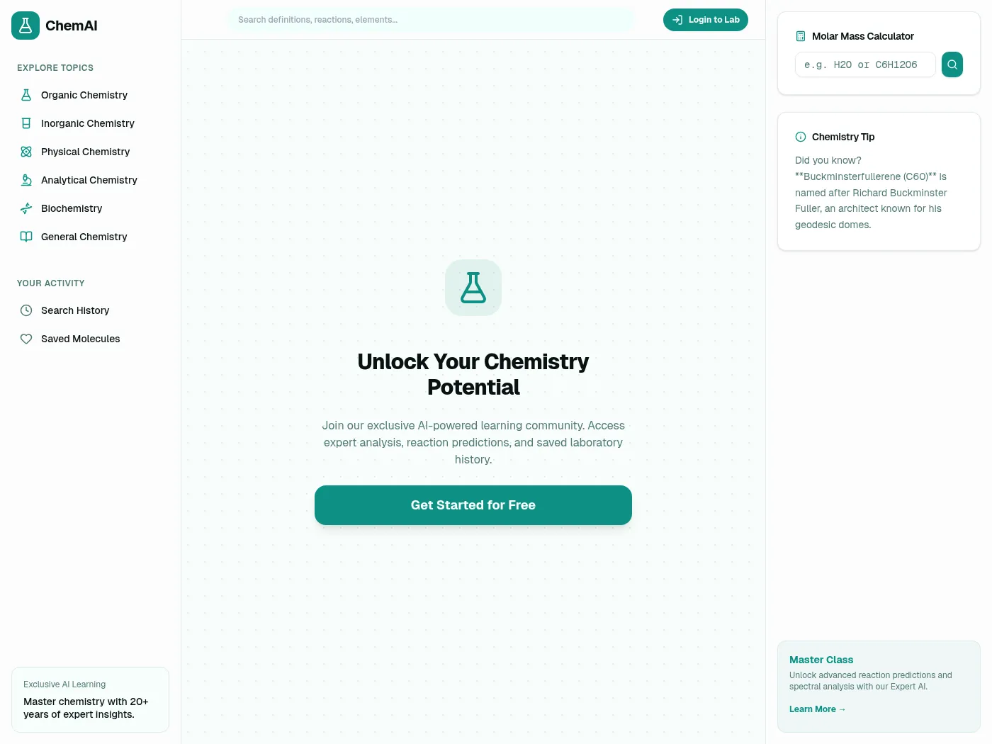 Chemistry AI Assistant