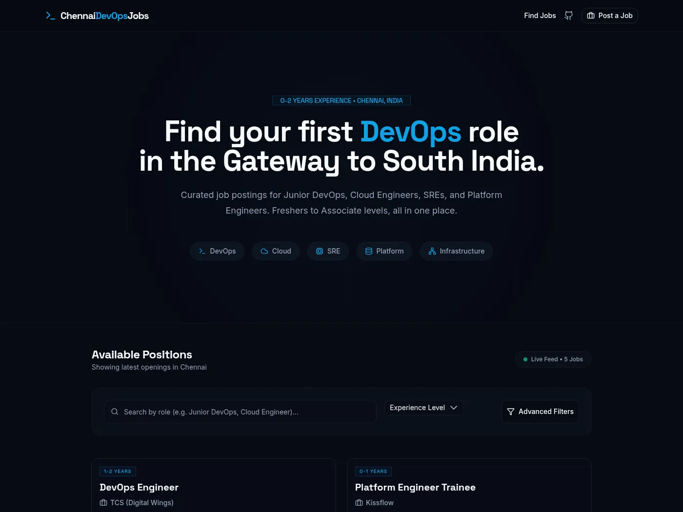 Chennai DevOps Jobs