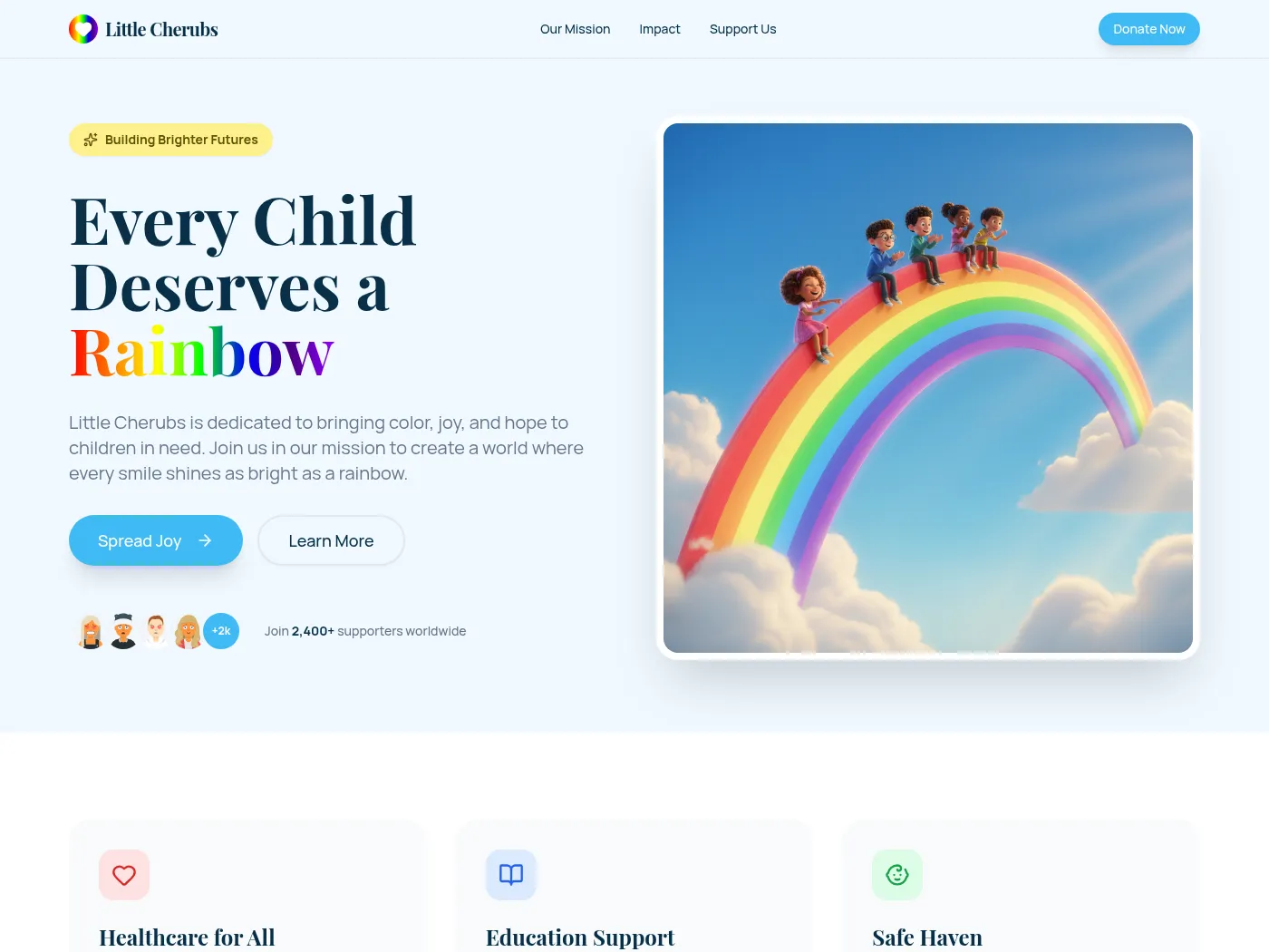 Little Cherubs Landing