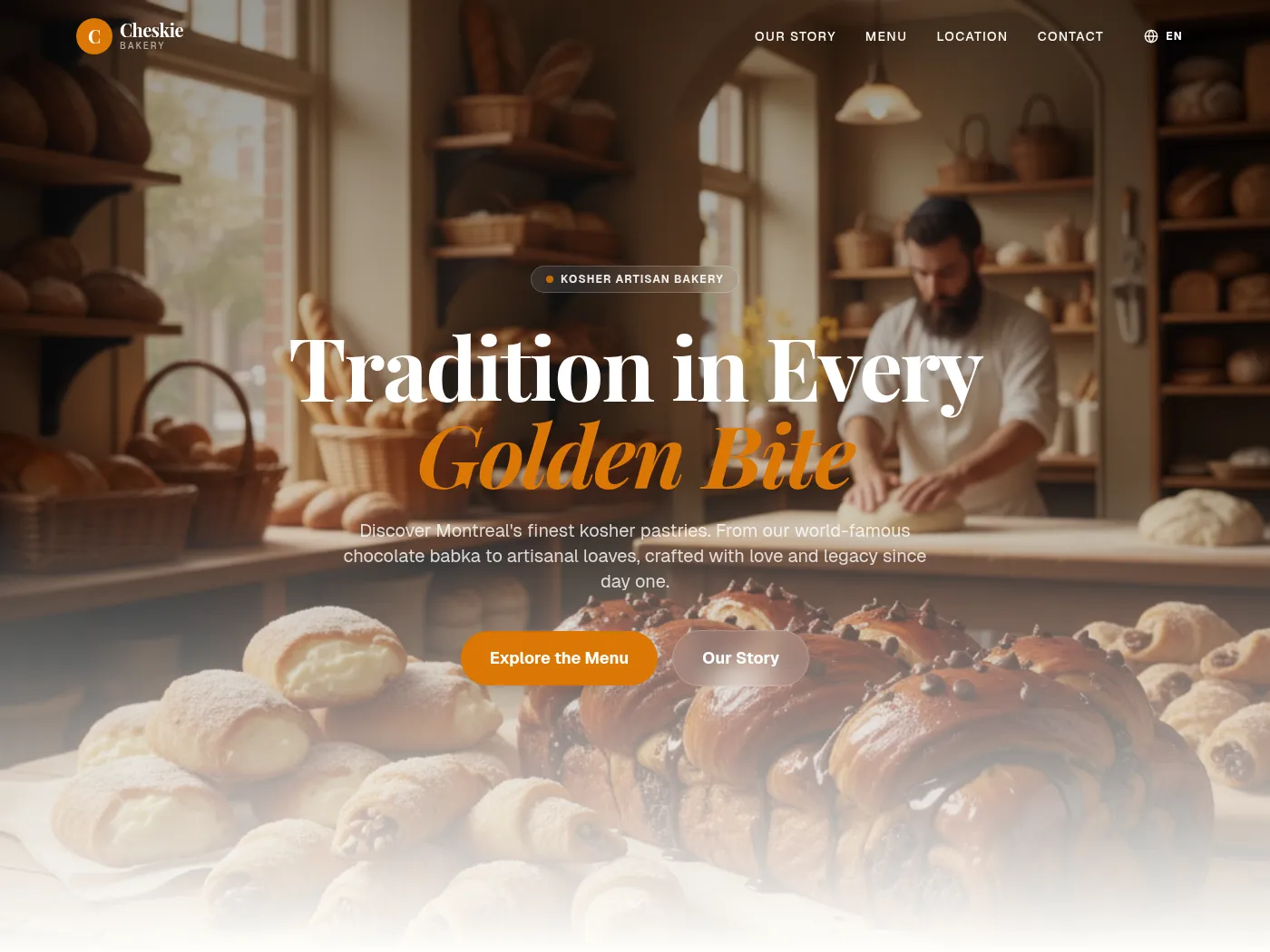 Cheskie Bakery Showcase